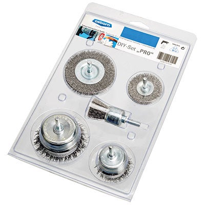 Osborn teräsharjasetti diy 5-osainen | Tooloutlet.fi